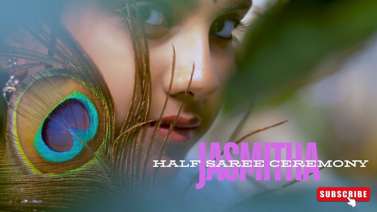 Jasmitha Half Saree Ceremony Teaser || By Creatick Capture || - YouTube