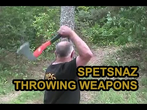 SPETSNAZ TRAINING - Throwing Weapons