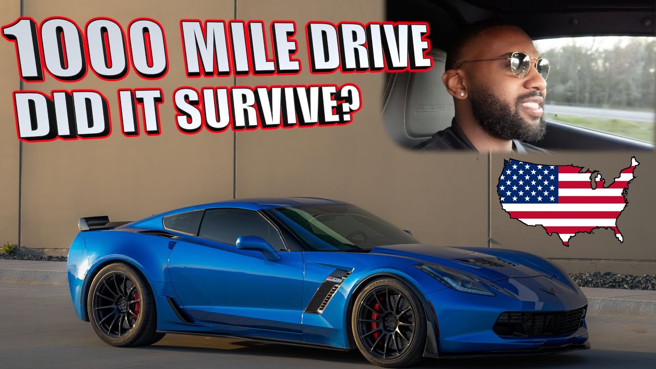 I DROVE MY 800HP+ CORVETTE ZO6 1000 MILES HOME!!!**IT BROKE** - YouTube