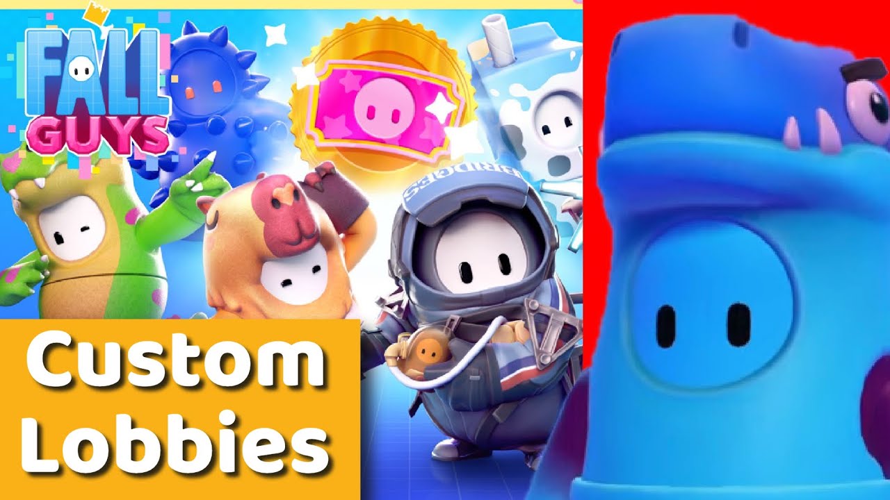 Fall Guys Custom Games LIVE - YouTube