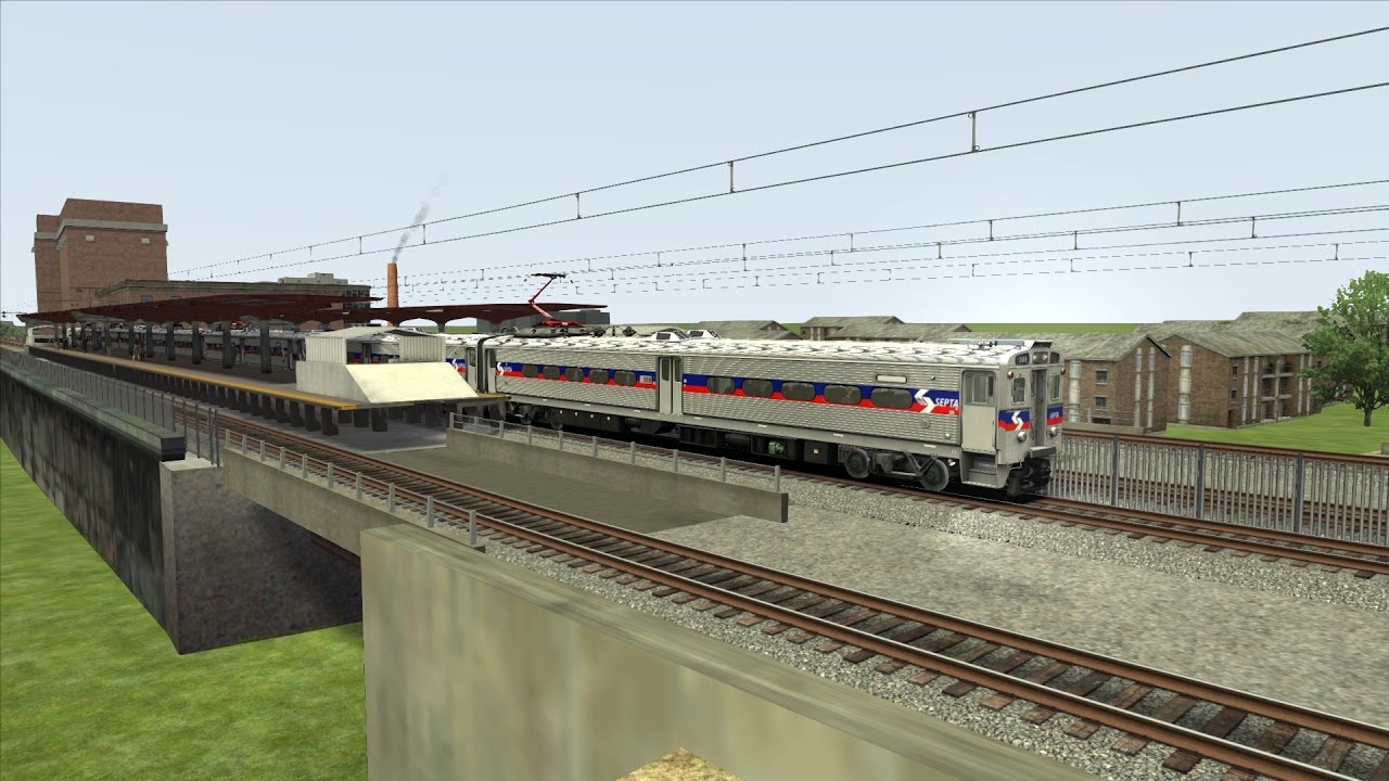 Train Simulator 2017 HD: Operating SEPTA GE Silverliner IV on ...