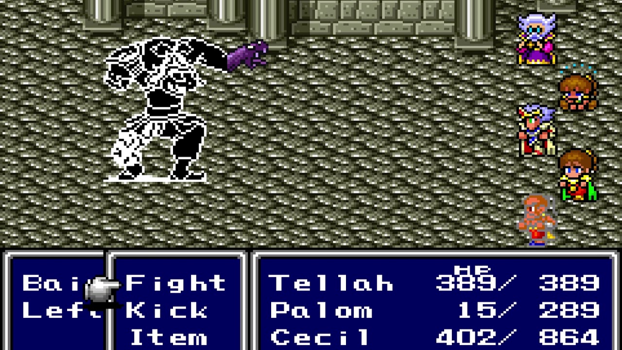 Final Fantasy IV Boss # 11: Baigan - YouTube