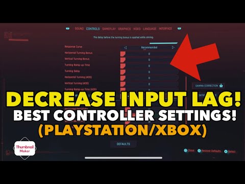 Cyberpunk 2077: How to Decrease Controller Input Delay & Shoot Better! (Best Controls Settings ...