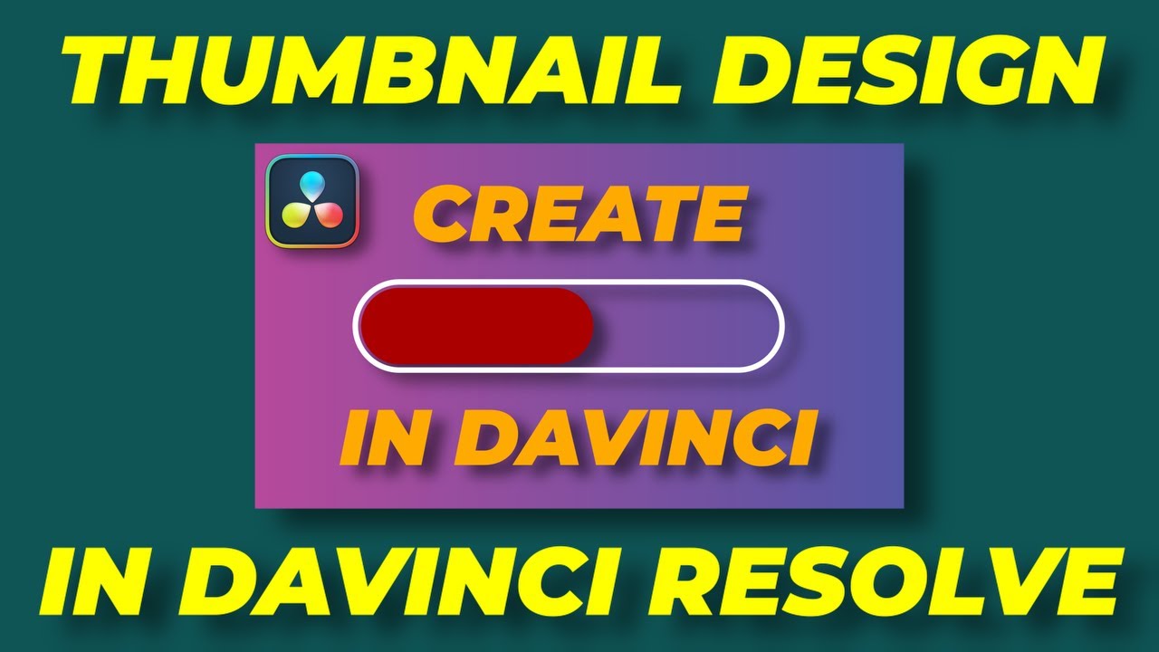 How to Create Thumbnails in Davinci Resolve (and Why You Should) - YouTube