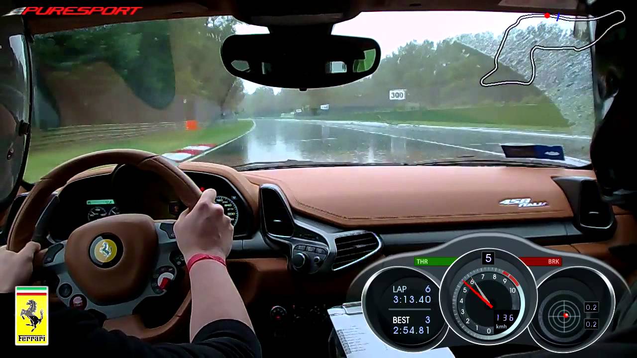 Puresport Iannucci Angelo imola Ferrari f 458 - YouTube