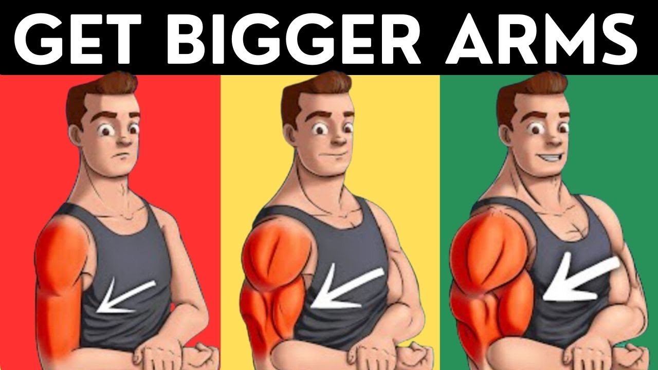 Grow Bigger Arms Fast 🤯 (4 Proven Strategies) - YouTube