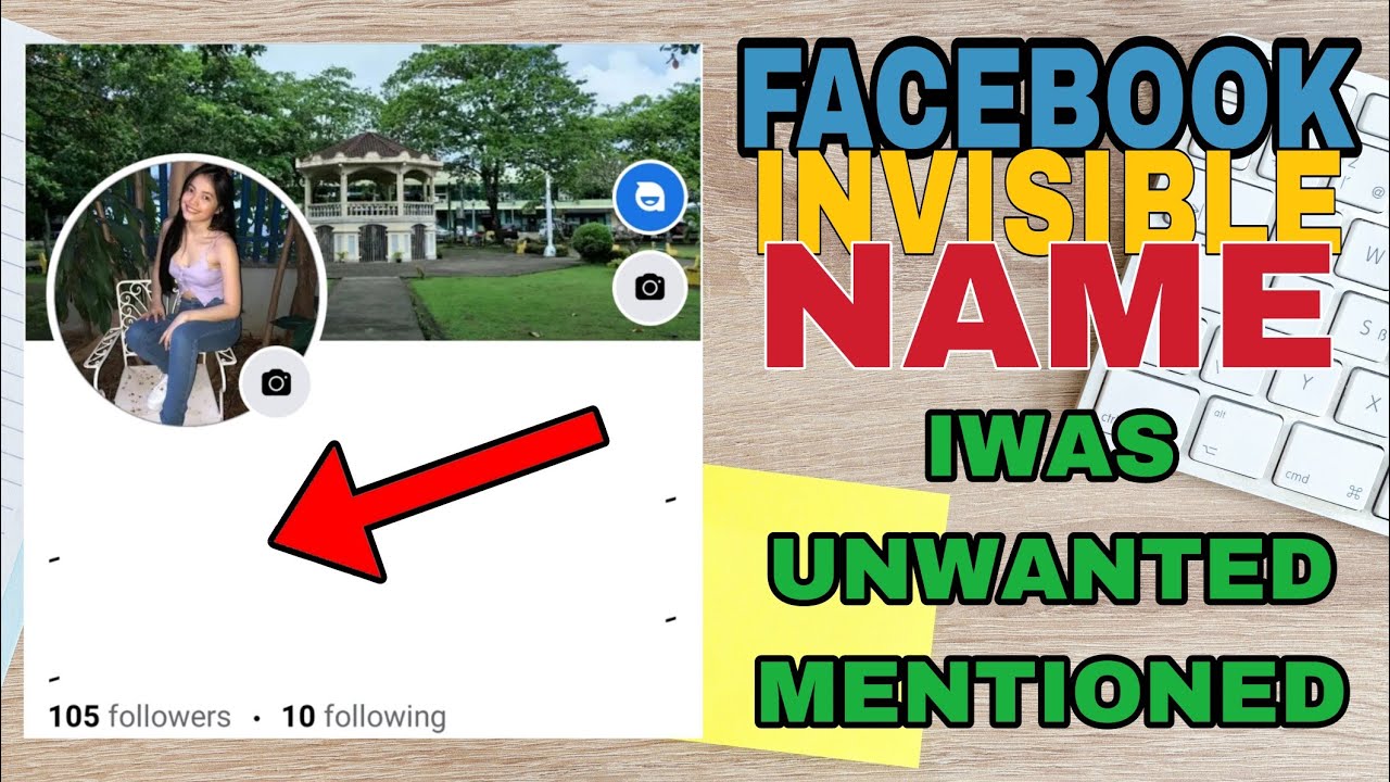 PAANO MAG INVISIBLE NAME SA FACEBOOK NGAYONG 2023 YouTube paano-mag-invisible-name-sa-facebook-ngayong-2023-youtube