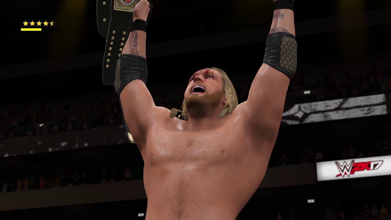 WWE 2k17 Invisible Ref and the Floating Belt - YouTube