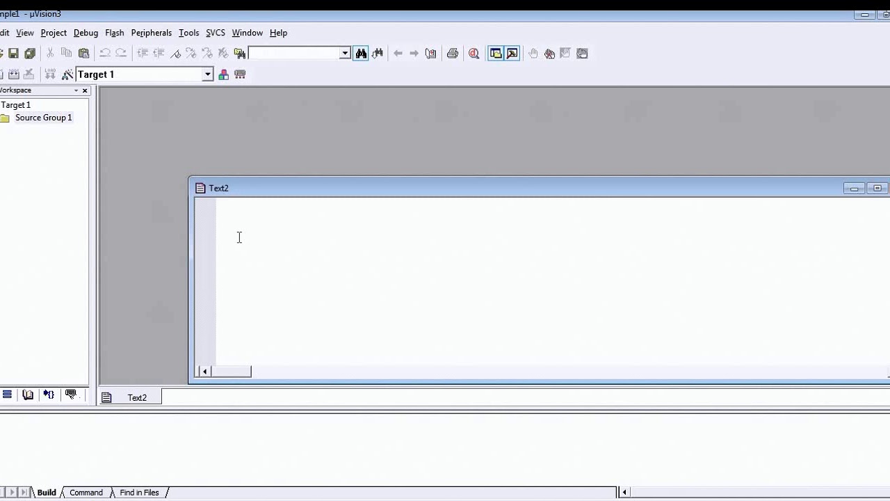 Creating a project in keil for 8051 microcontroller - YouTube
