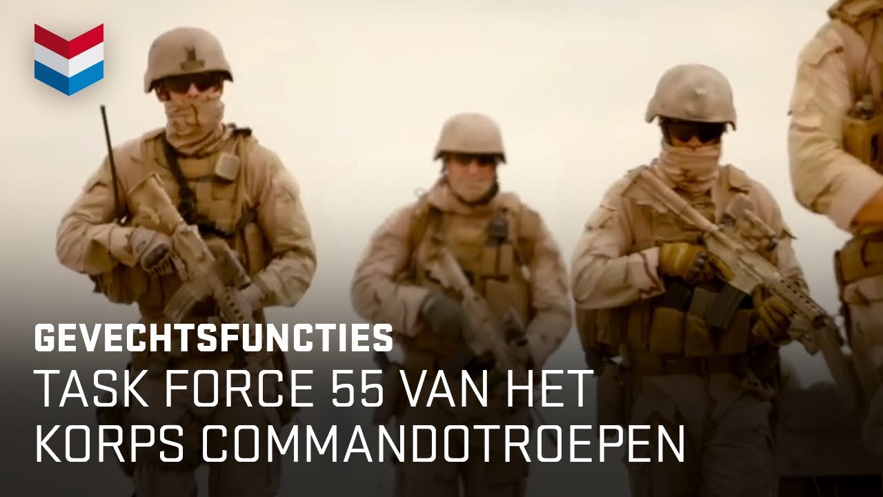 Task Force 55 van Het Korps Commandotroepen | Werken bij Defensie - YouTube
