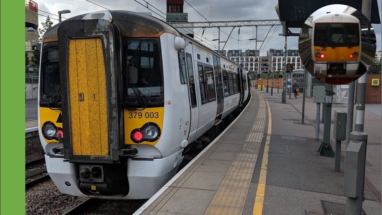 GA Class 379 Departs Stratford - YouTube