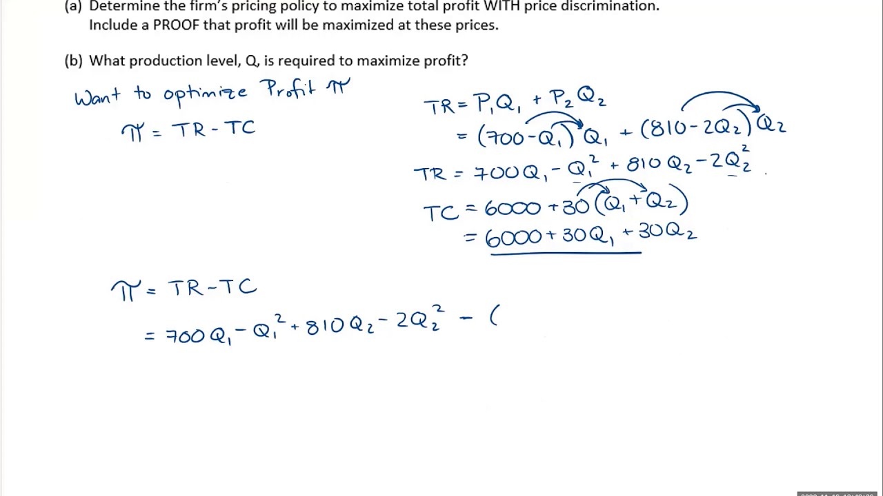 V9 01a Two Variable Optimization Unconstrained Youtube