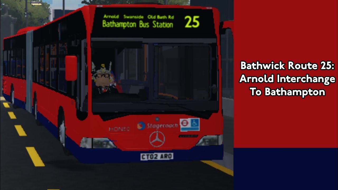 Bathwick Town | Route 25 | Arnold Interchange To Bathampton - YouTube