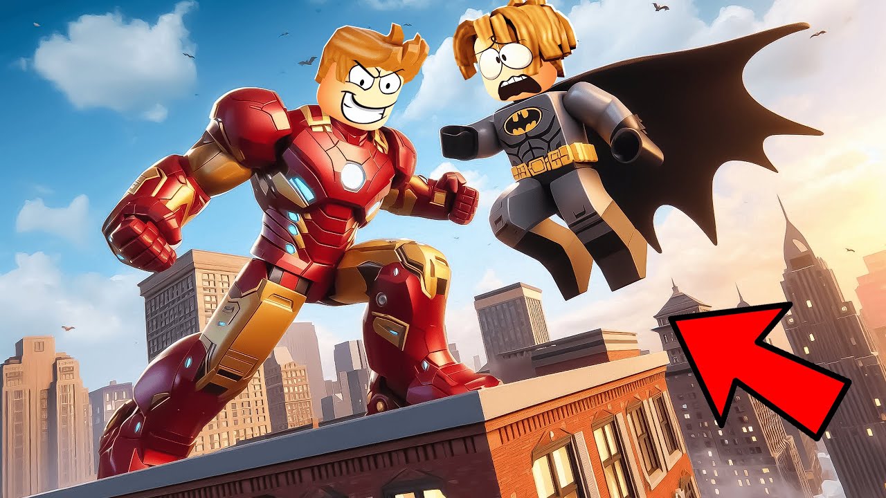 ROBLOX CHOP AND FROSTY PLAY IRON MAN VS BATMAN TYCOON - YouTube