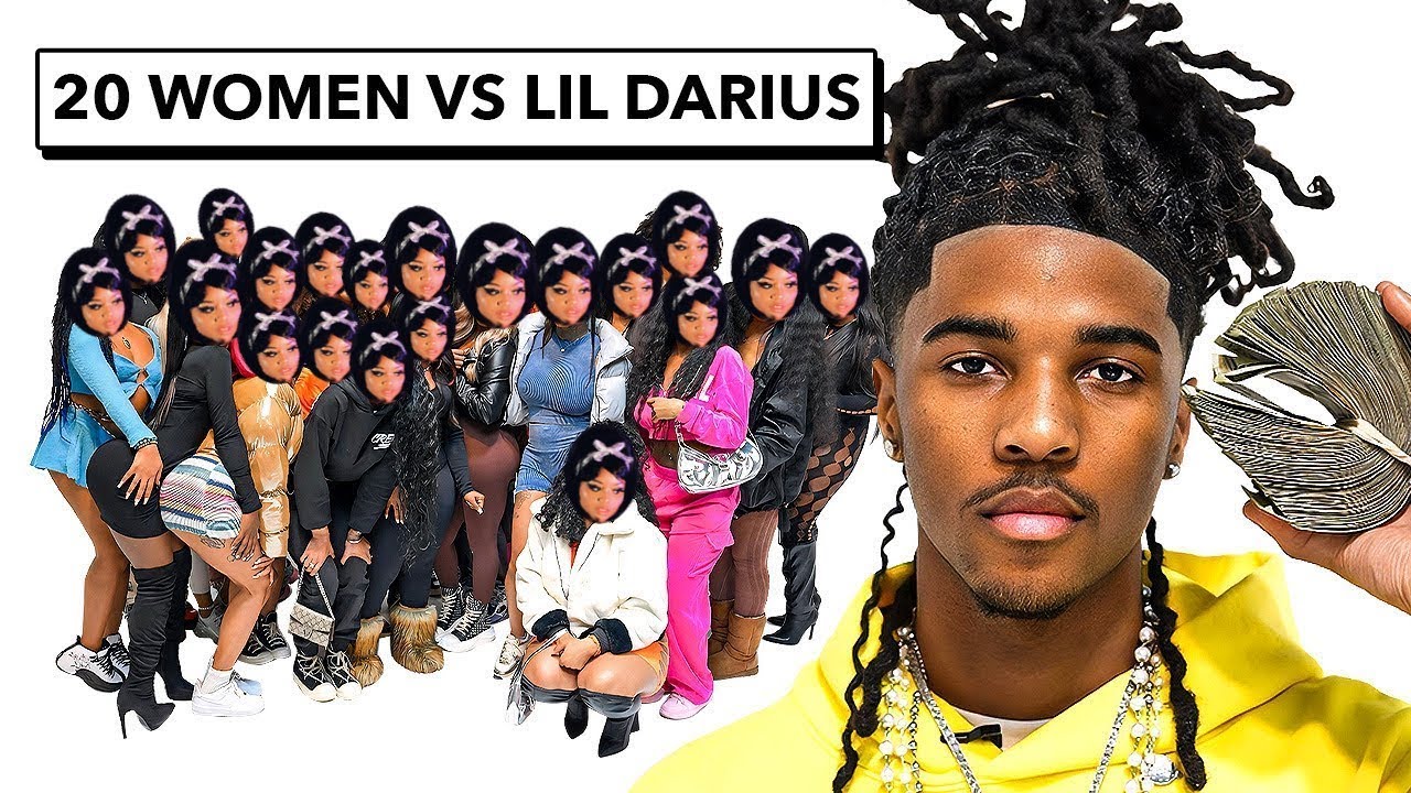 Noluvmar 20 WOMEN VS 1 RAPPER: LIL DARIUS reaction video - YouTube