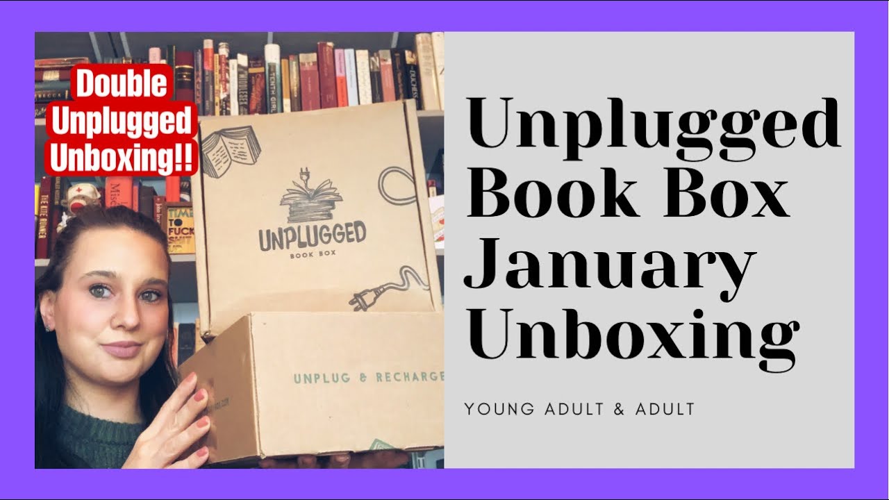Unplugged Book Box Double Unboxing - January 2022 - YouTube