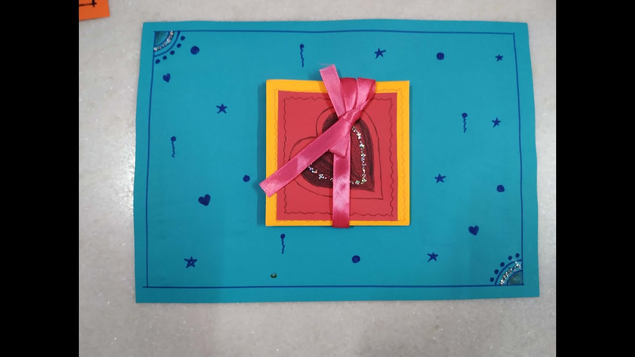 How to make a DIY surprise book - 3rd page..simple craft | Art and ...