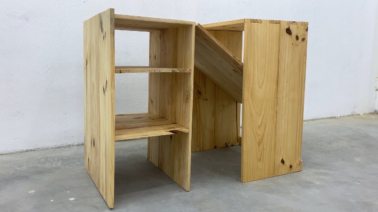 Creative Woodworking Plans For Narrow Spaces - Cabinet Designs With ...