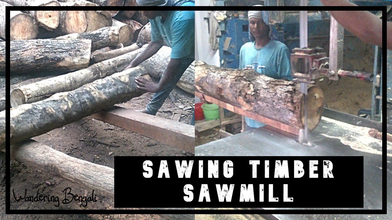 Sawmills in action - YouTube