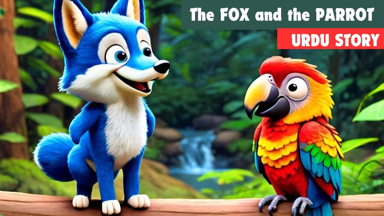 The Fox and the PARROT Story | Hindi Moral Stories | Daily cartoons ...
