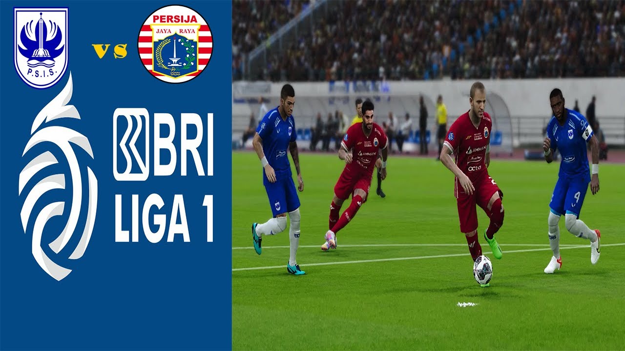 PSIS SEMARANG VS PERSIJA JAKARTA (MATCHDAY 14 BRI LIGA 1) PES 2021 PC ...