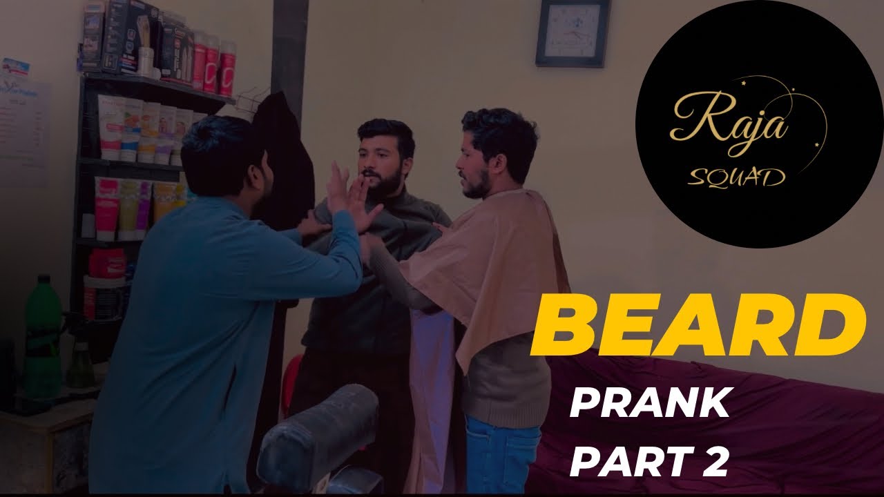 Beard prank part 2 😂 #prank #funny #vlog #fight #extreme #youtube - YouTube