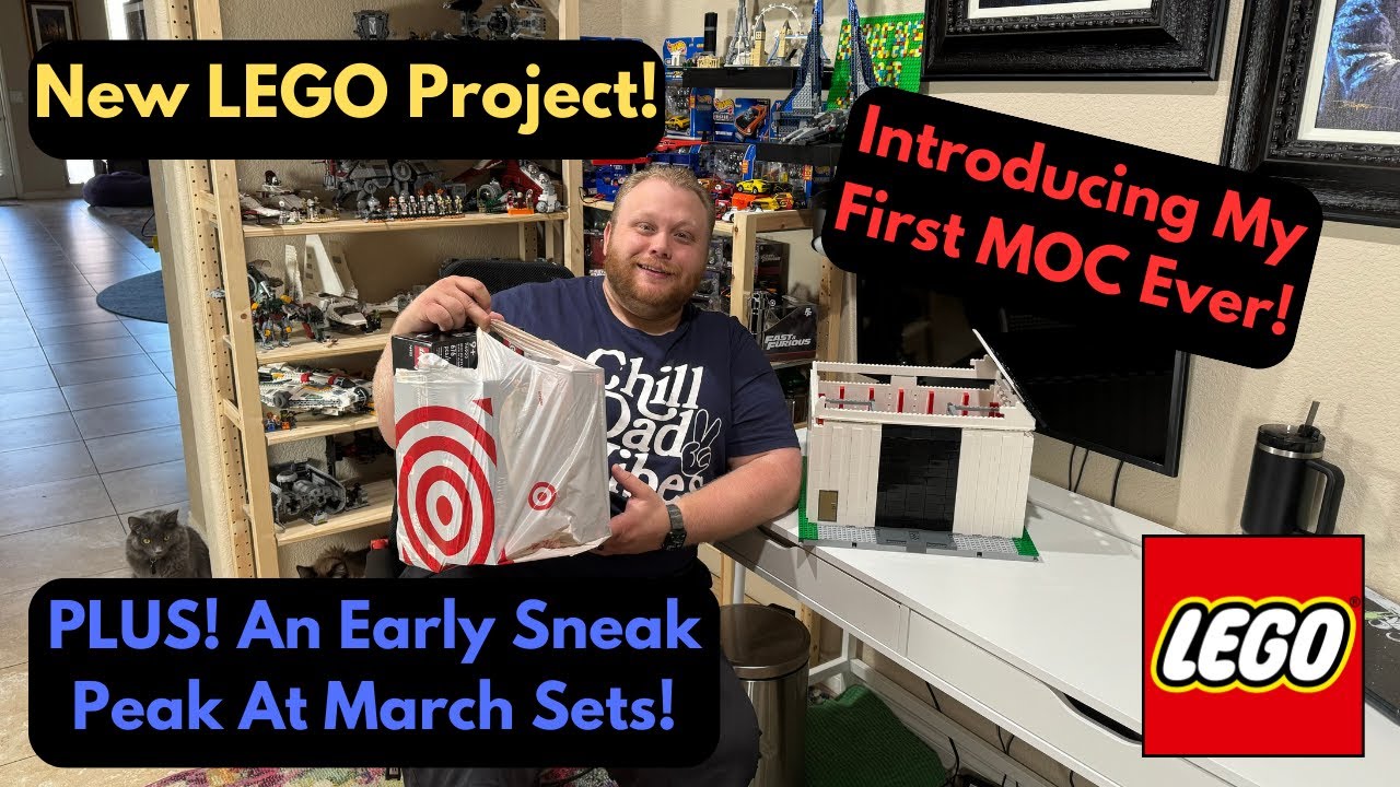 NEW LEGO PROJECT! Introducing My First MOC Ever! (PLUS! An Early Sneak ...