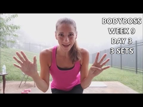 BODYBOSS WEEK 9 DAY 3 | BODYBOSS | HIIT METHOD - YouTube