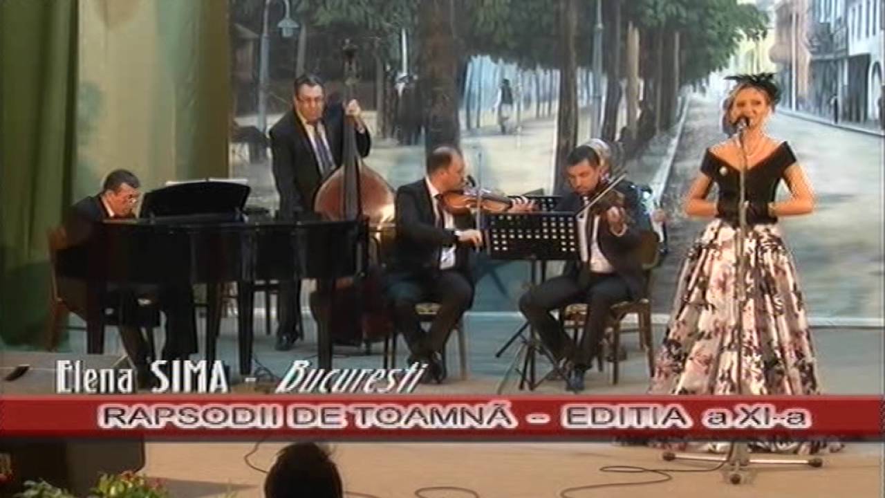Romanta - Elena Sima - Mi-e dor de-o seara cu romante - YouTube