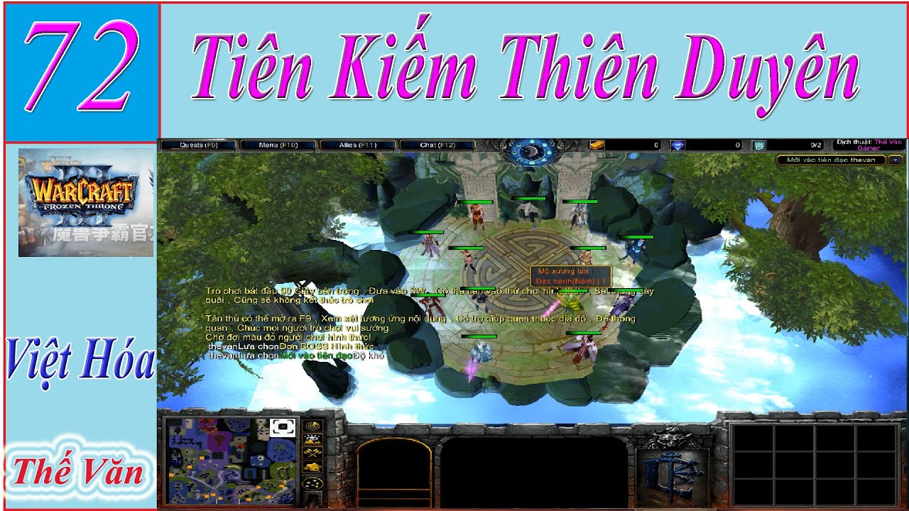 WAR3 #72 | Tiên Kiếm Thiên Duyên| Hero Defense - 仙剑天缘 - WarcraftIII ...