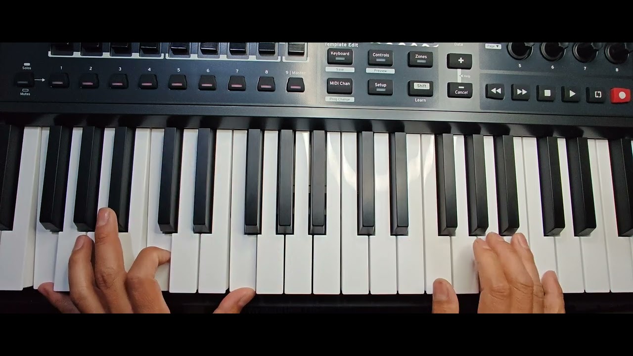Maravilloso, piano nota Fa Mayor. - YouTube