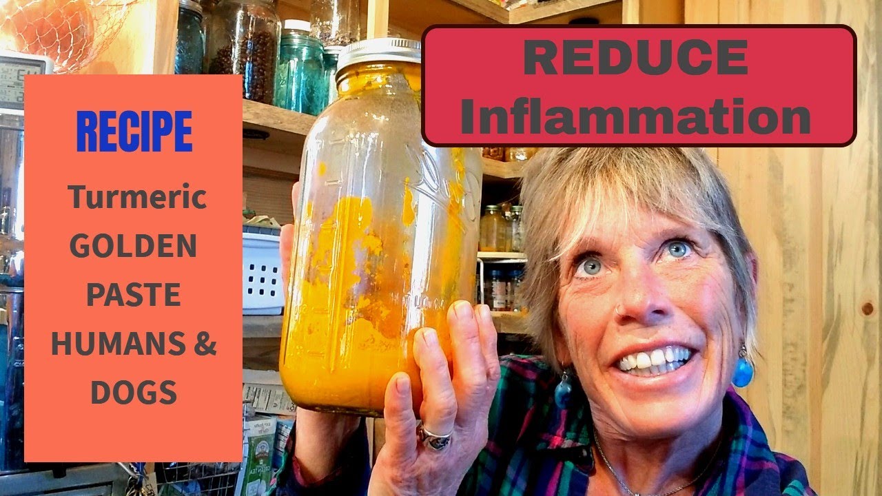 Golden Paste with Turmeric to Reduce Inflammation - YouTube