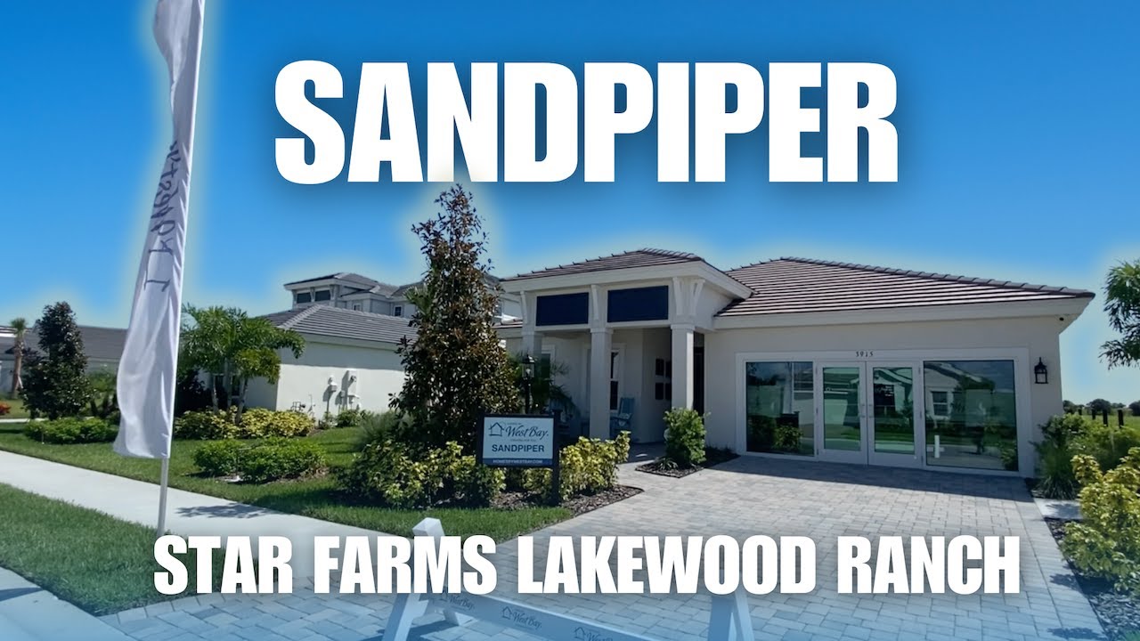 Dream Home Tour: Sandpiper Model in Star Farms Lakewood Ranch - YouTube