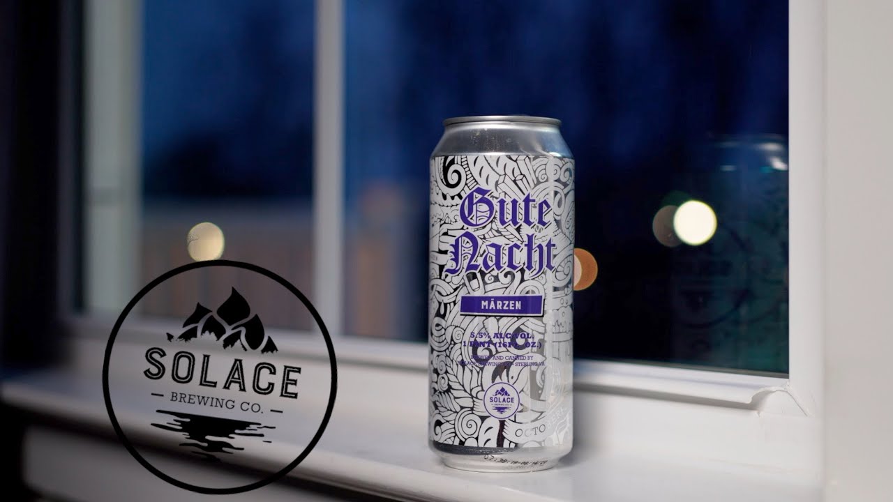Solace Brewing Company - "Gute Nacht" Marzen Craft Beer Review - YouTube