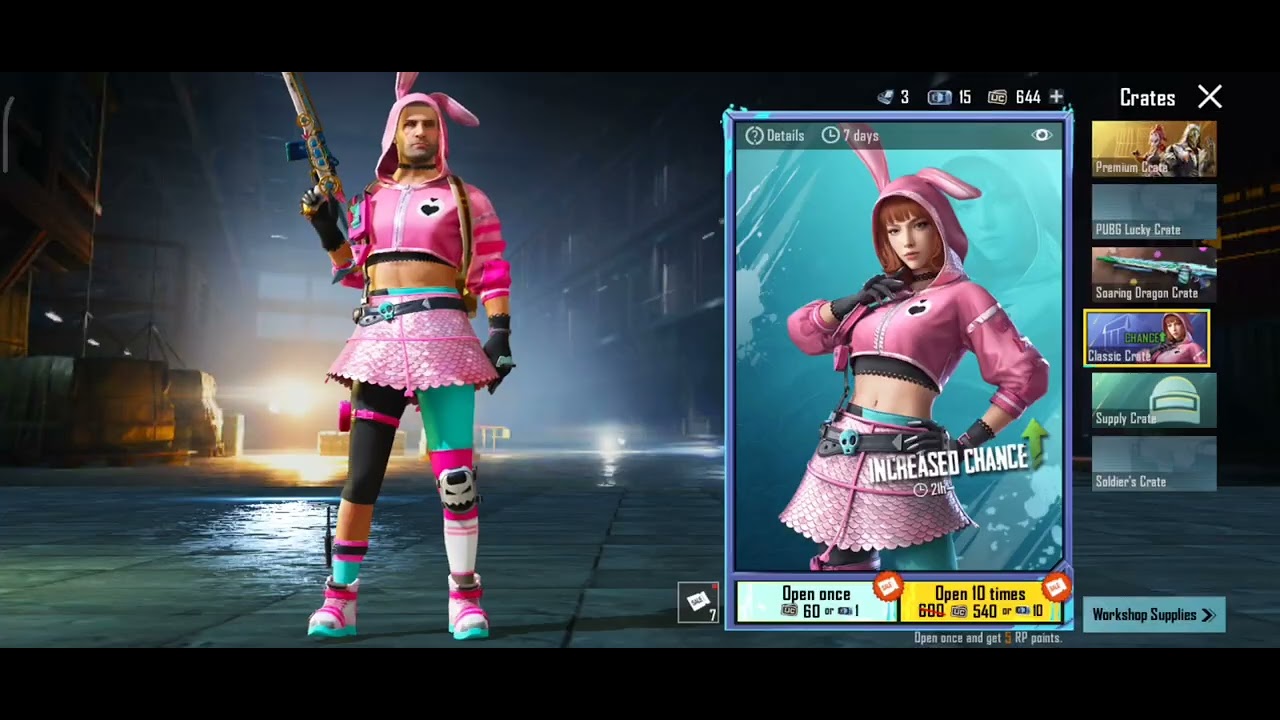 pubg mobile classic creat opaning💝👣🦁 - YouTube