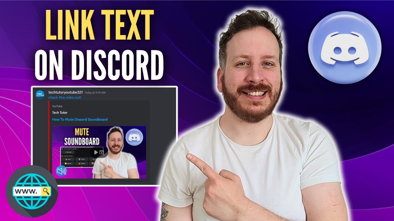 How To Link Text On Discord - YouTube