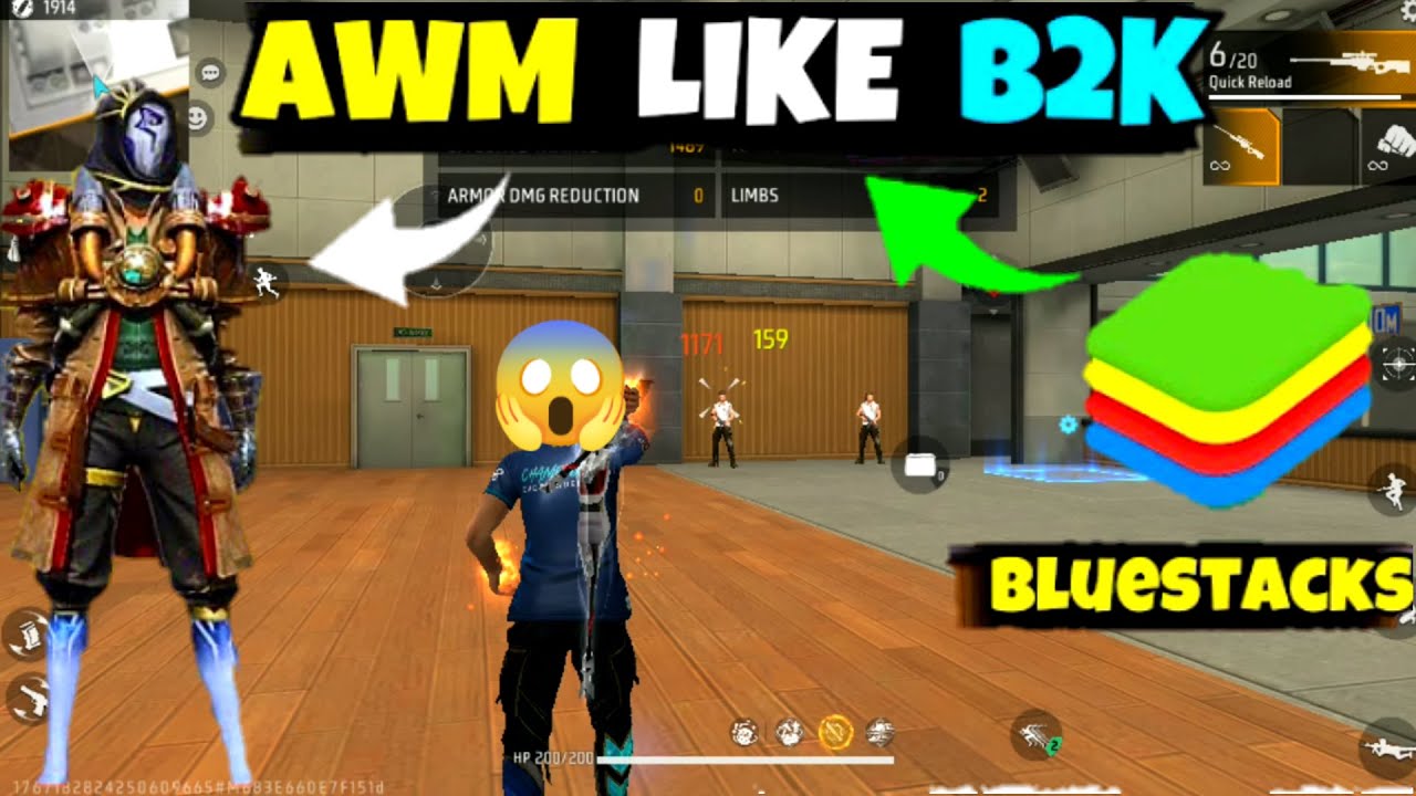 Double Awm Macro Settings | Awm Macro Free Fire Pc | BlueStacks 5 super ...
