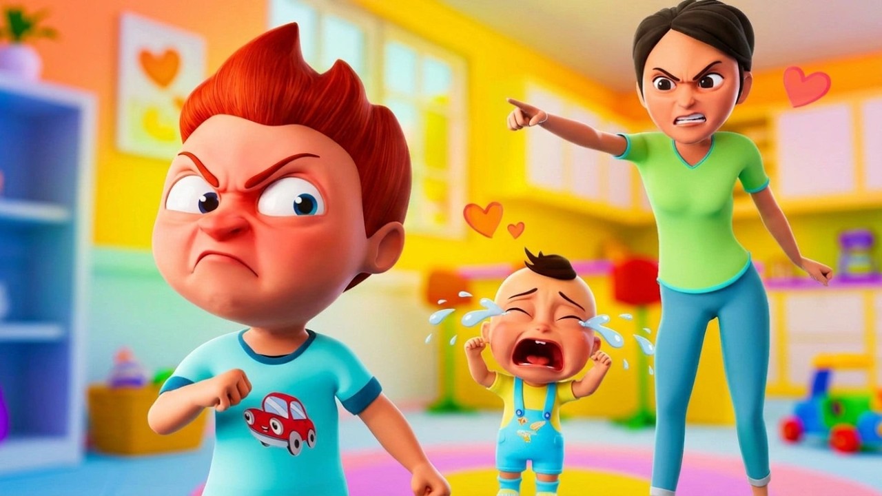 Chanson éducative pour enfants - Jalousie entre frères et sœurs 😥 ...