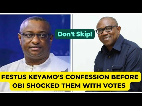 Peter Obi Is Ahead: Festus Keyamo Declared Before Obi Shocked Them With ...