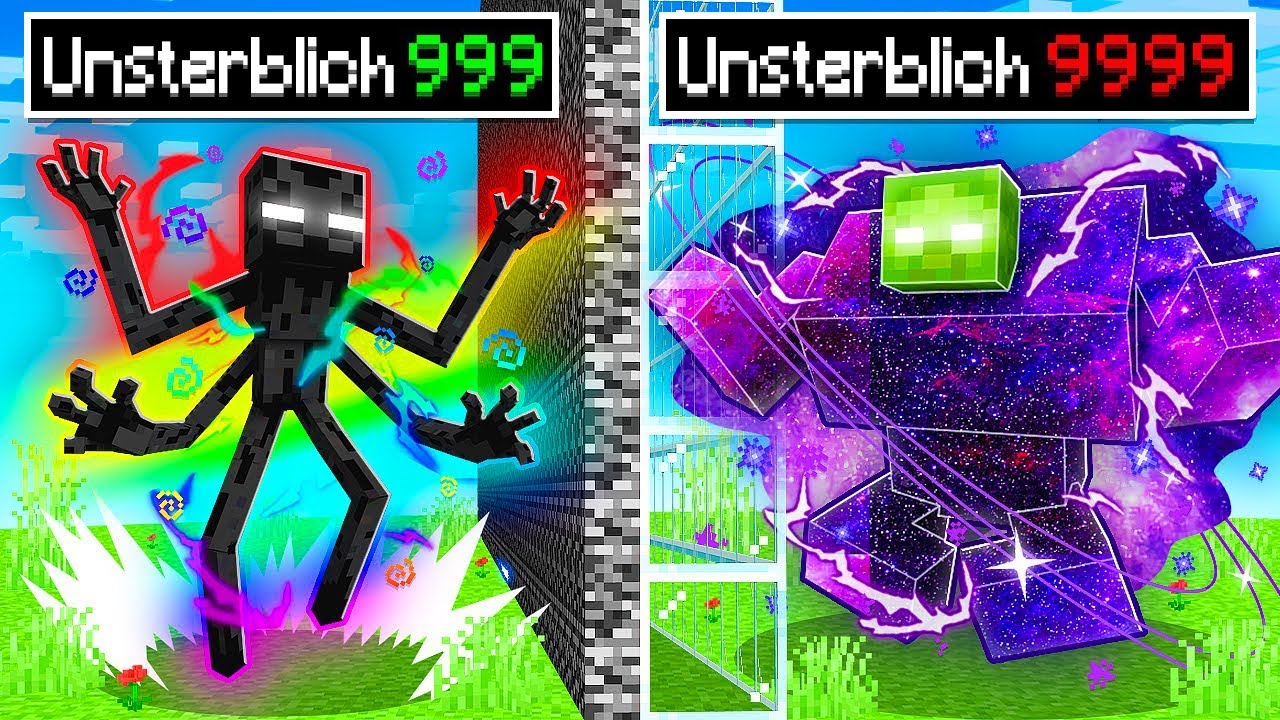 ICH UPGRADE MOBS zu UNSTERBLICHEN MOBS im MOB BATTLE! (MINECRAFT) - YouTube