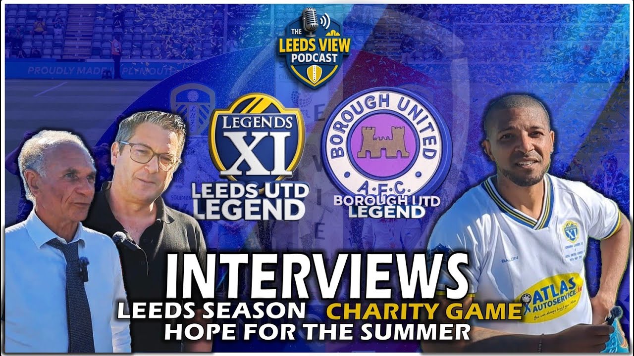 Leeds United Legends 11 V The Borough Legends From Ireland - YouTube