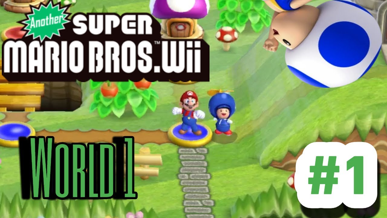 Another Super Mario Bros. Wii [World 1] #1 - YouTube