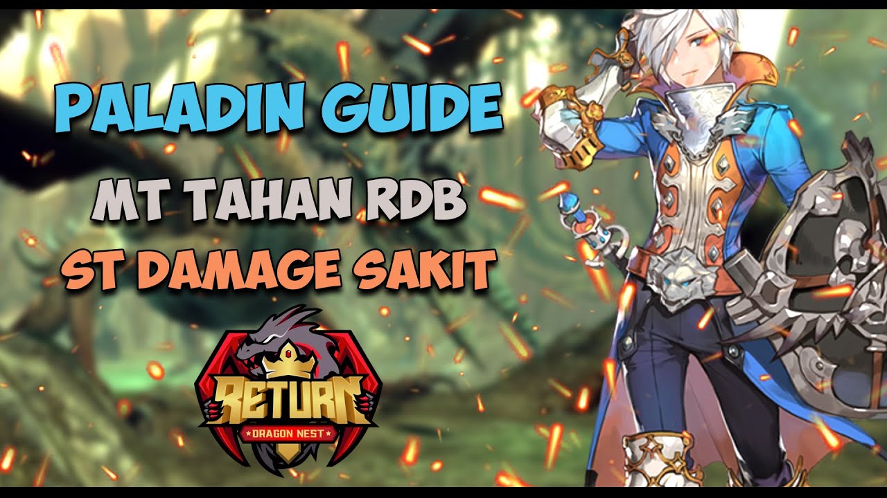 PALADIN GUIDE | TAHAN RDB ️ | ST MT BUILD - YouTube
