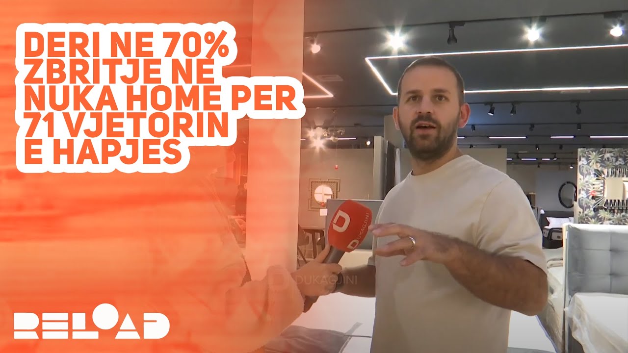 Deri ne 70% zbritje ne Nuka Home per 71 vjetorin e hapjes - YouTube