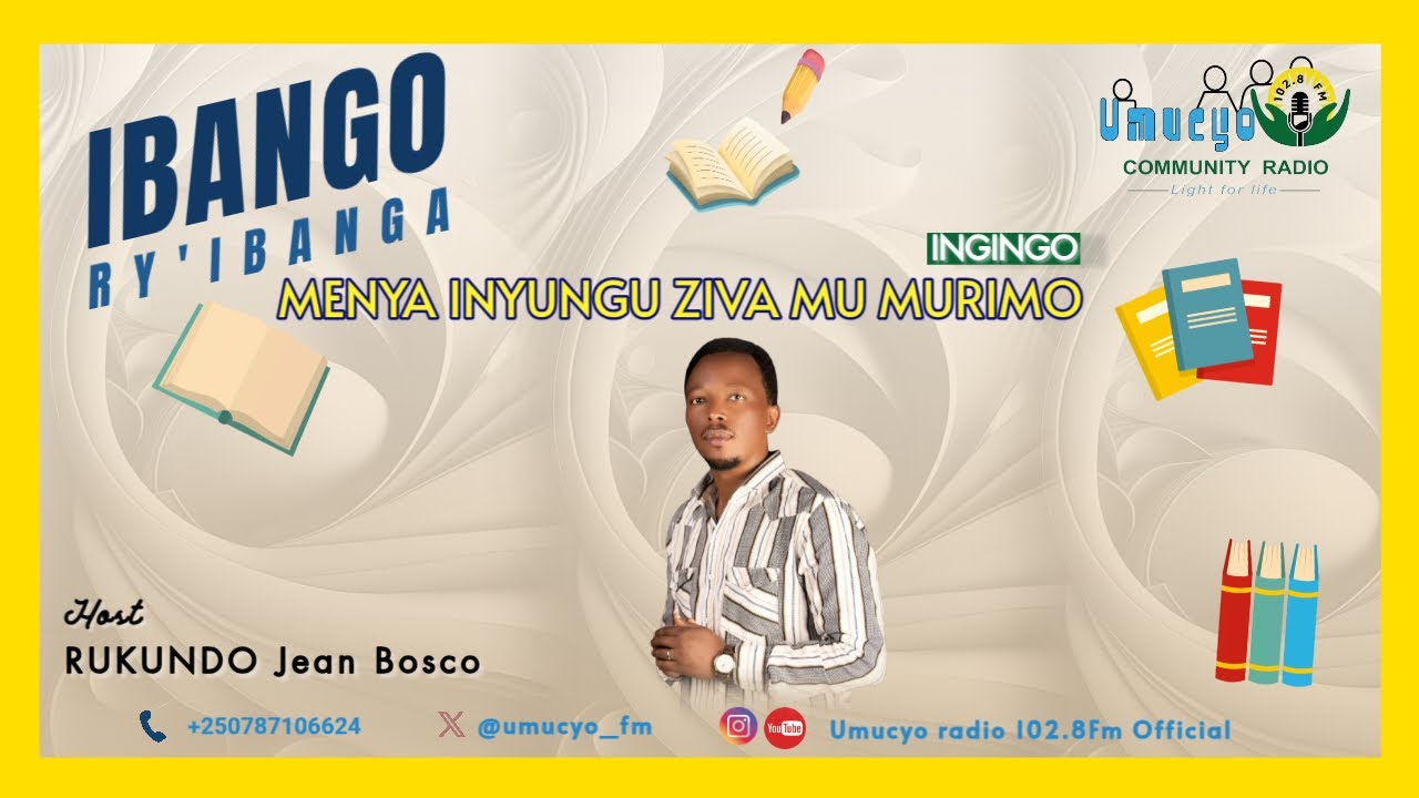IBANGO RY'IBANGA// MENYA INYUNGU ZIVA MU MURIMO // BY RUKUNDO JEAN ...