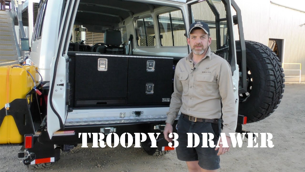 TROOPY #8 - 3 DRAWERS - YouTube