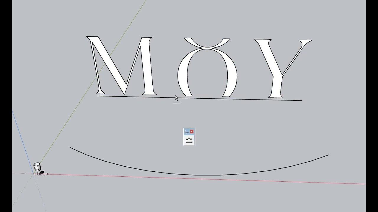 Using CLF Shape Bender in SketchUp - YouTube