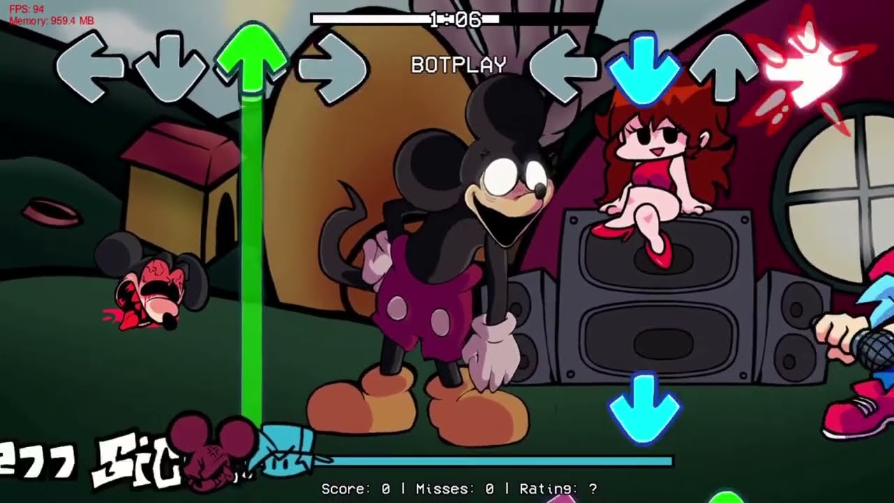 Friday Night Funkin' Vs. Mouse | Crisis (SansPZSG) Charted - YouTube