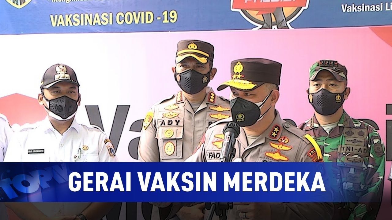 Gerai Vaksin Merdeka - YouTube