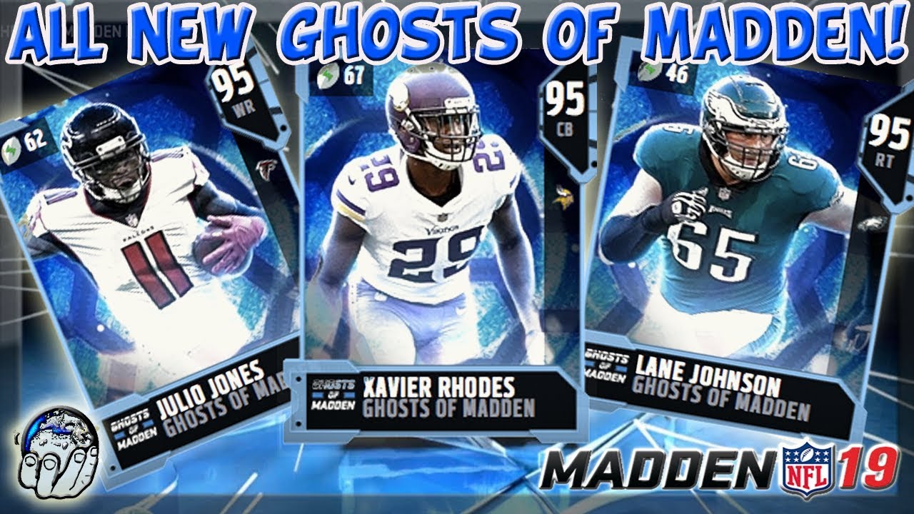 OMG! GHOST OF MADDEN PACK OPENING! I PULLED 95 OVR XAVIER RHODES ...